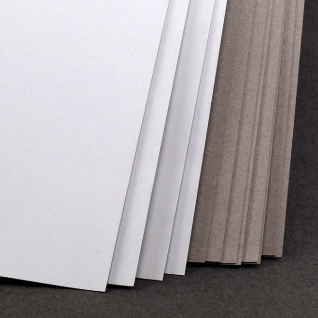 Wholesale Hot selling duplex board with grey back/grey card board in ...